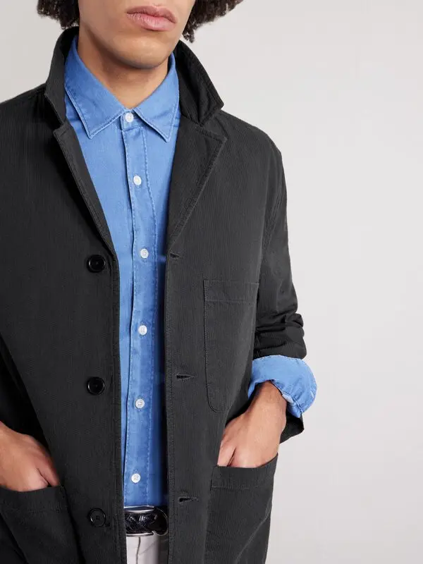 Folk Cotton Tailored Blazer