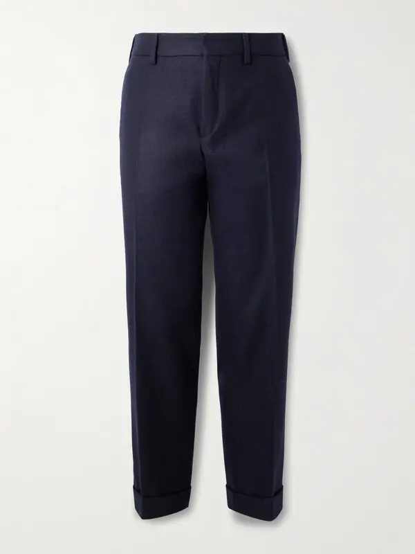 Dries Van Noten Straight-leg Wool Trousers