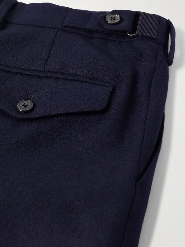 Dries Van Noten Straight-leg Wool Trousers