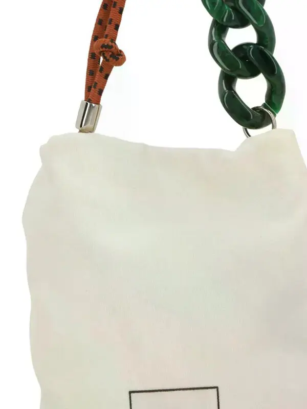 Plan C Logo-detail Bucket Bag - Neutrals
