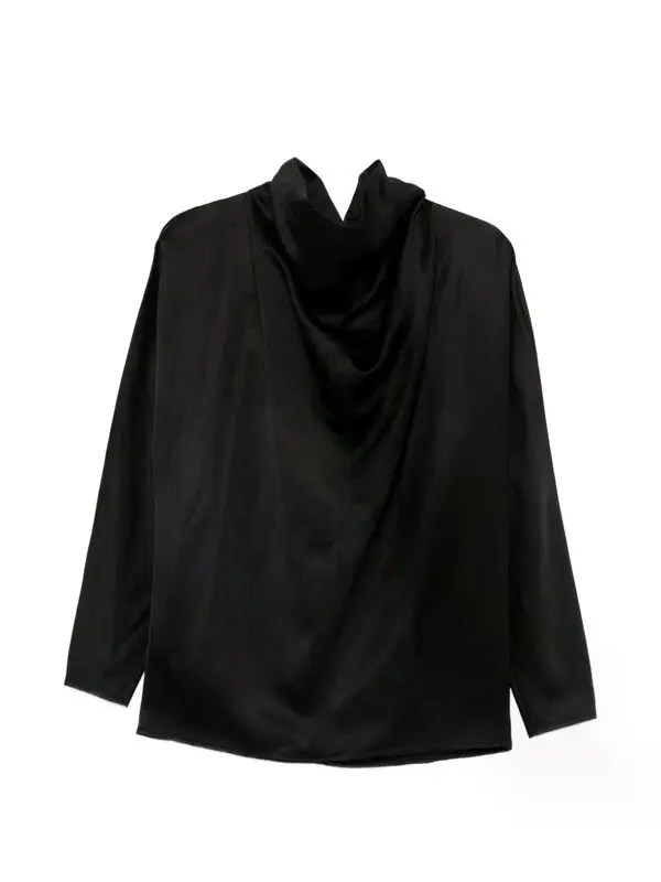 TOTEME Cowl-neck Blouse - Black