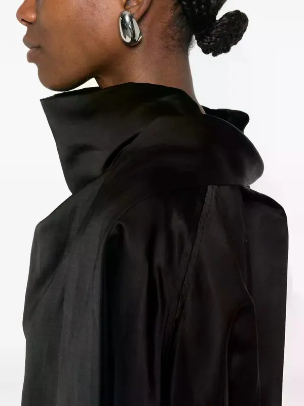 TOTEME Cowl-neck Blouse - Black