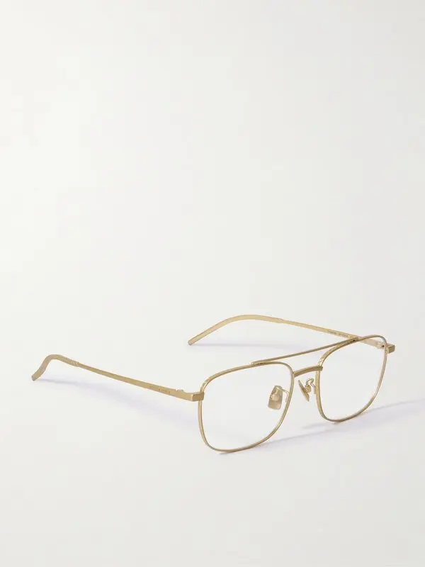 Bottega Veneta Aviator-style Optical Glasses