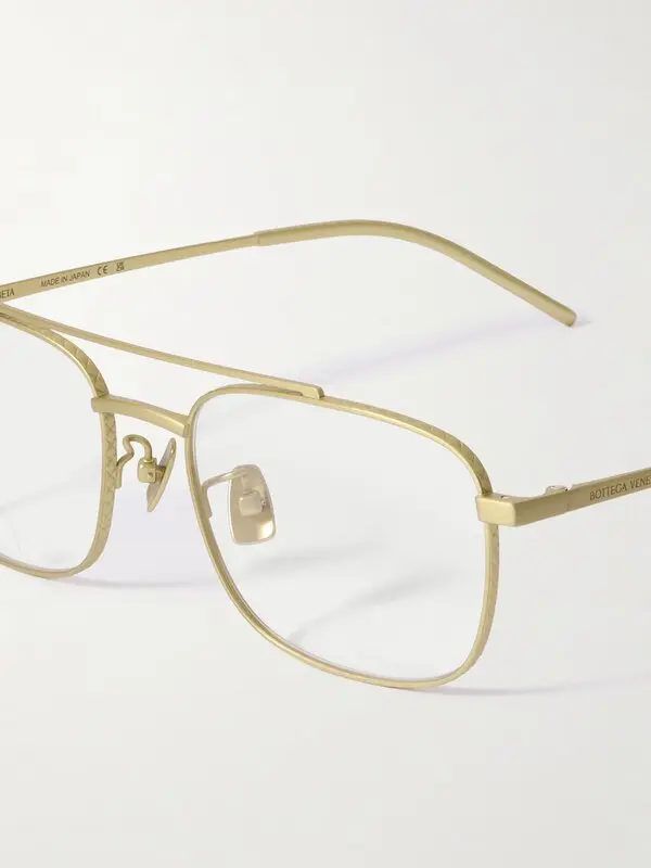 Bottega Veneta Aviator-style Optical Glasses