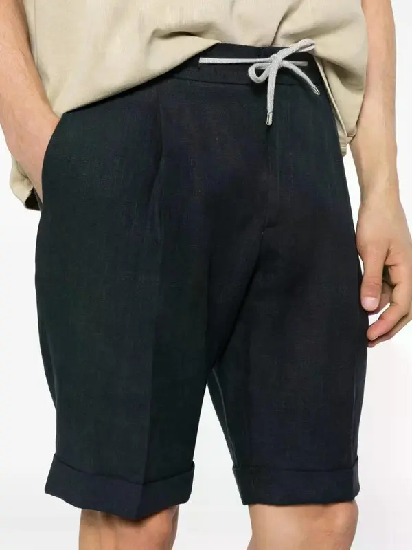 ARTE ANTWERP Drawstring Pleated Shorts