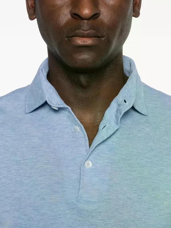 BARBA NAPOLI Buttoned Polo Shirt