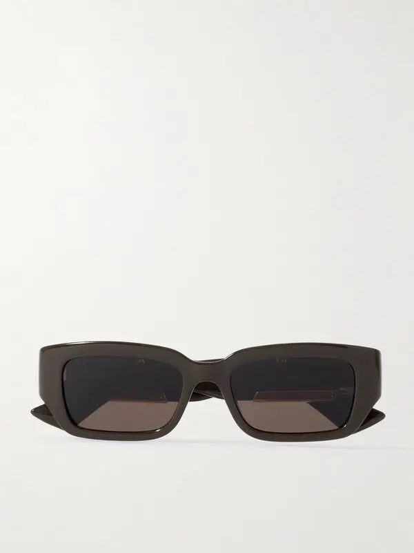 Bottega Veneta Rectangle-frame Sunglasses - Brown