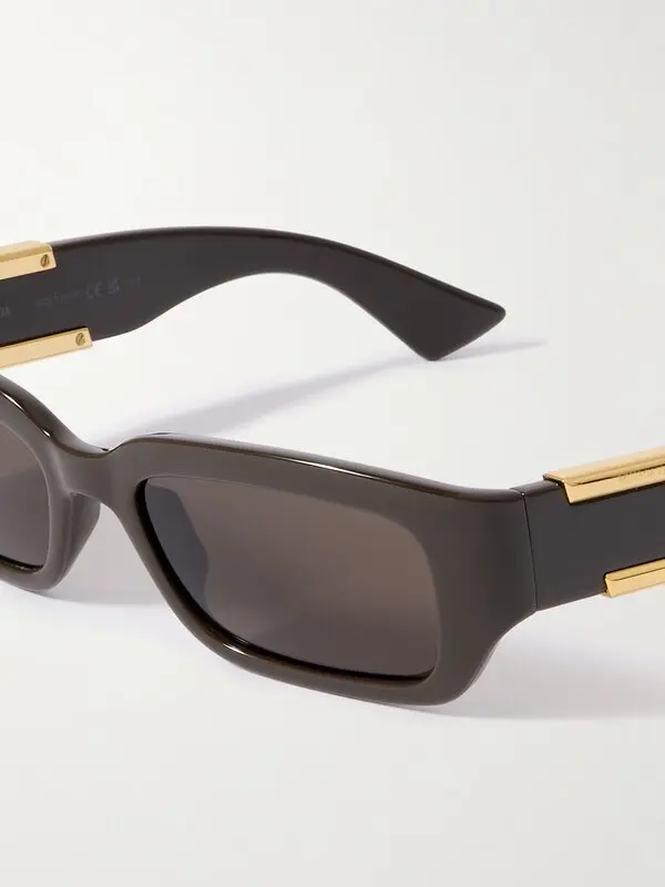 Bottega Veneta Rectangle-frame Sunglasses