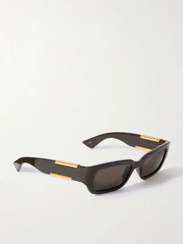 Bottega Veneta Rectangle-frame Sunglasses