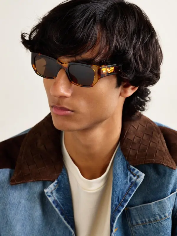 Bottega Veneta Square-frame Sunglasses