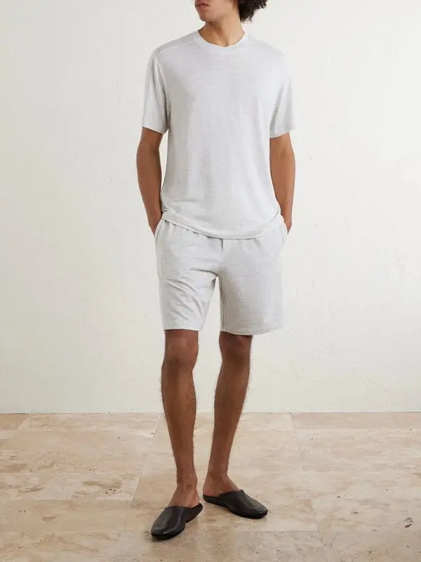 Zimmerli Lyocell-blend Jersey Pyjama T-shirt