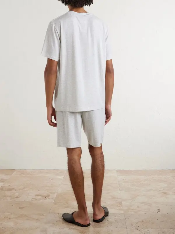Zimmerli Lyocell-blend Jersey Pyjama T-shirt