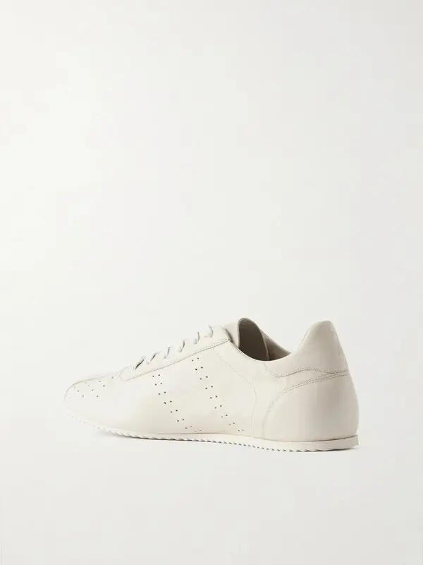 Ami Low-top Leather Sneakers