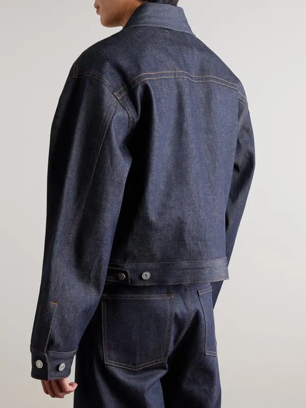 AGOLDE Oversized Cropped Denim Jacket