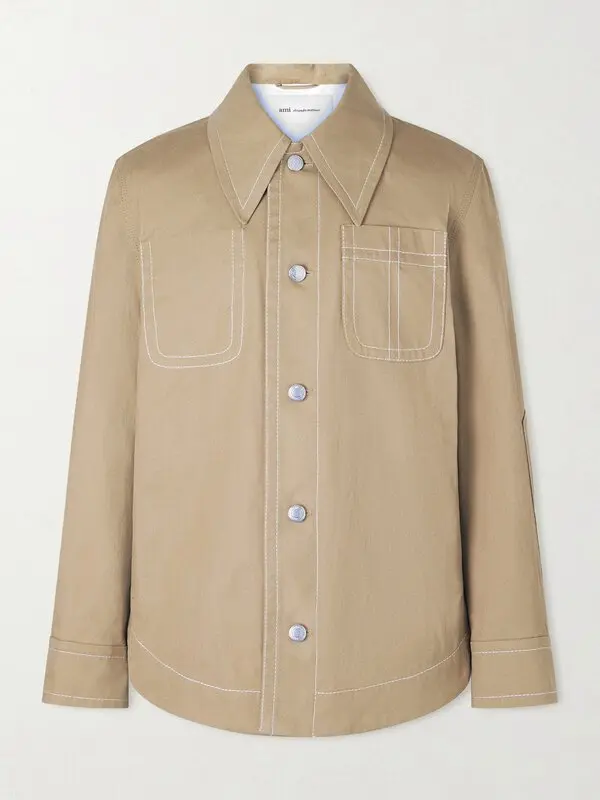 Ami Cotton-canvas Chore Jacket