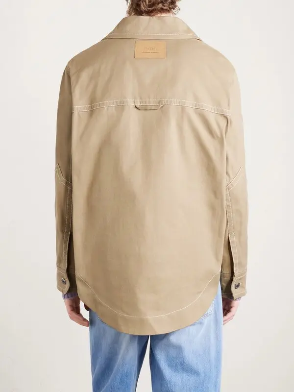 Ami Cotton-canvas Chore Jacket