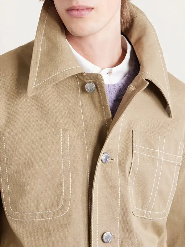 Ami Cotton-canvas Chore Jacket