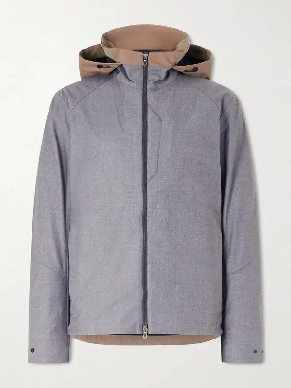 Sease Virgin Wool Hooded Jacket
