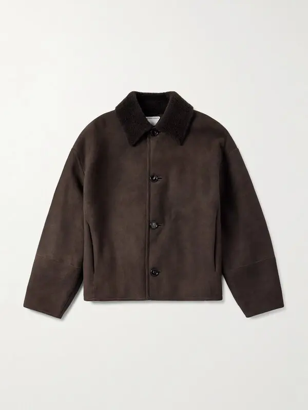 Bottega Veneta Shearling Blouson Jacket