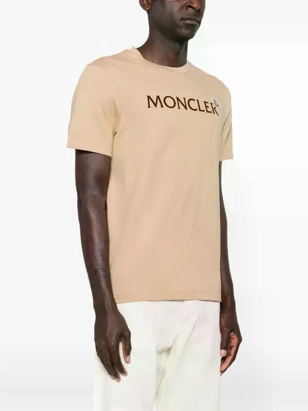Moncler Logo T-shirt - Brown