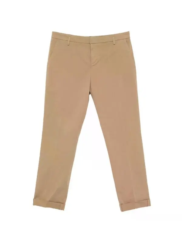 DONDUP Cuffed Trousers - Brown