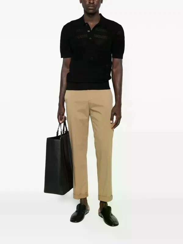 DONDUP Cuffed Trousers - Brown
