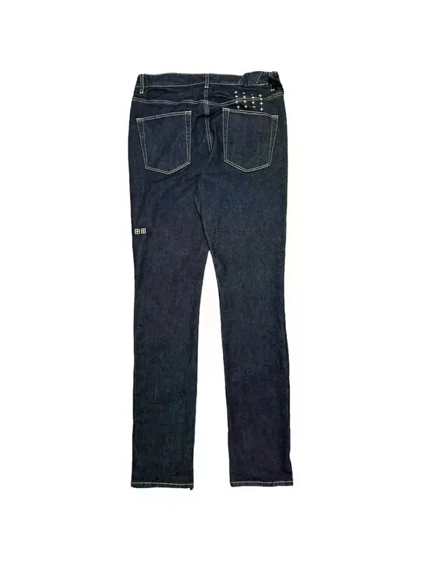 Ksubi Five-pocket Jeans With Embroidered Details