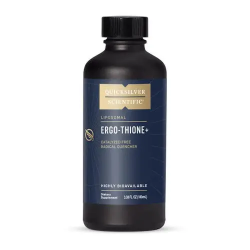 QUICKSILVER SCIENTIFIC Ergo Thione Plus Liposomal Antioxidant Cellular Support Supplement