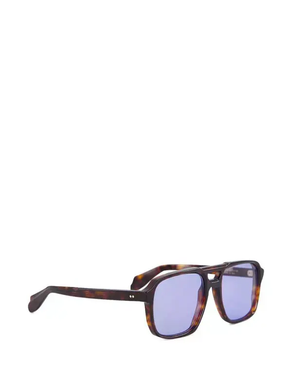 CUTLER & GROSS Square Frame Sunglasses