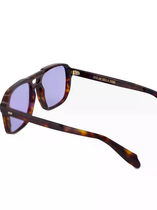 CUTLER & GROSS Square Frame Sunglasses
