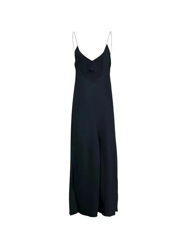 BLAZÉ MILANO V-neck Backless Maxi Dress