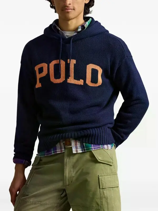 Polo Ralph Lauren Intarsia Knitted Hoodie