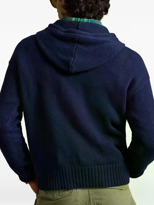 Polo Ralph Lauren Intarsia Knitted Hoodie