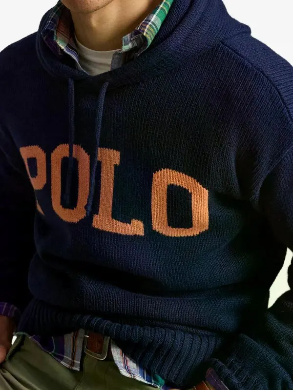 Polo Ralph Lauren Intarsia Knitted Hoodie
