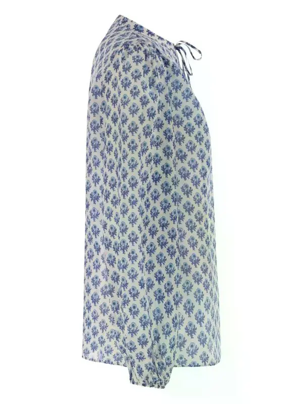MC2 SAINT BARTH Floral Harper Blouse