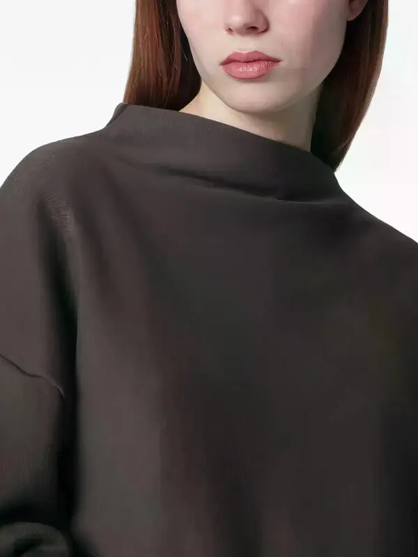 6397 Dropped-shoulder Sweatshirt - Brown