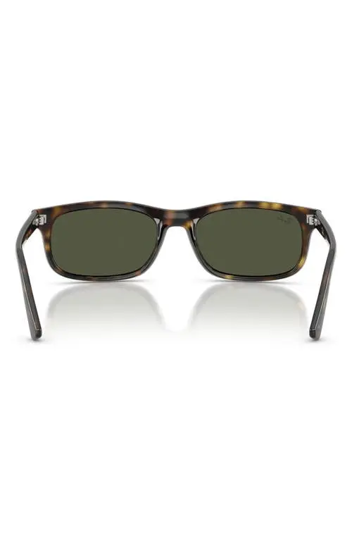 Ray-ban 57mm Rectangular Sunglasses