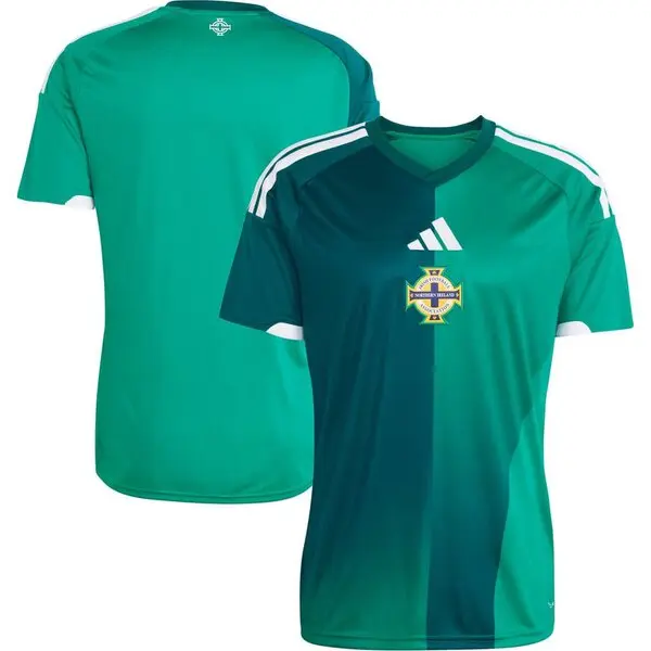 Adidas Northern Ireland National Team Fifa X World Cup 2026 Home Replica Jersey - Green