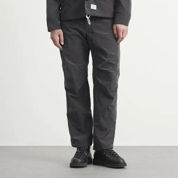 RANRA Wilder Shiny Nylon Cargo Pants