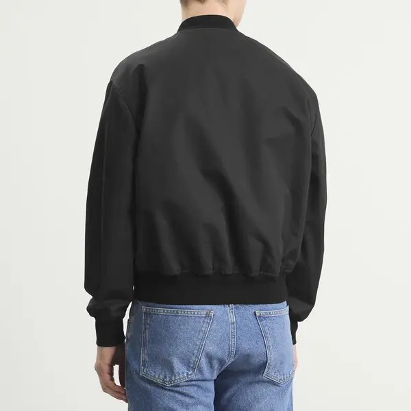 JIL SANDER Snap Closure Varsity Jacket