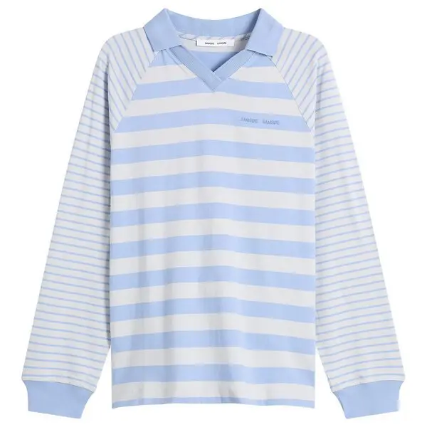 SAMSØE SAMSØE Saella Long Sleeve Polo Top