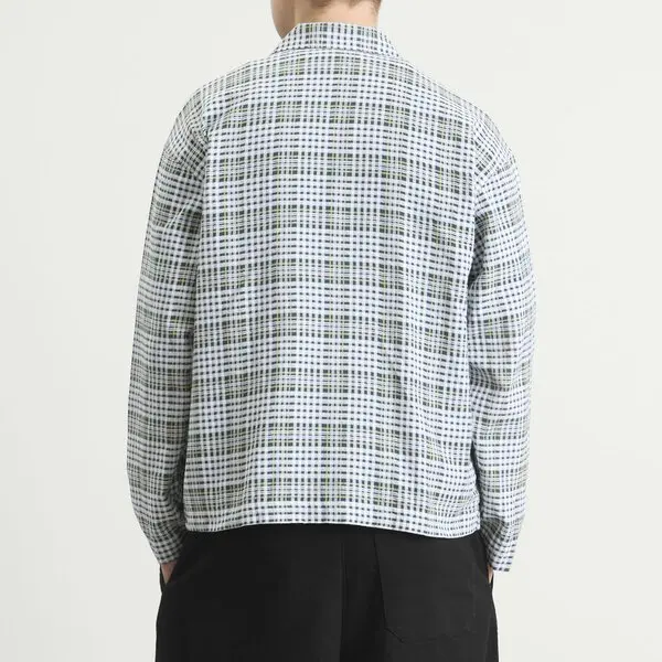 You Must Create Cotton Check Pj Overshirt