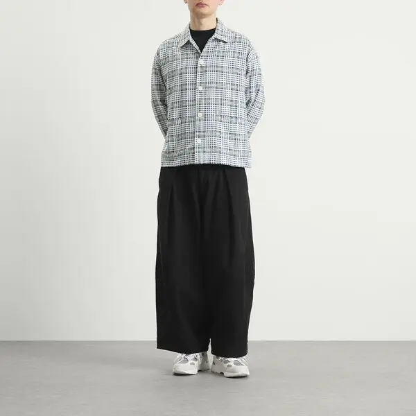 You Must Create Cotton Check Pj Overshirt