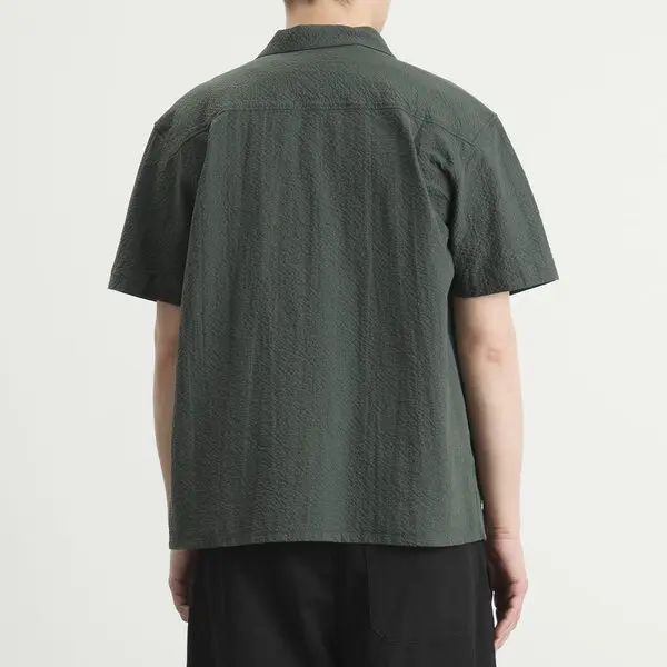 You Must Create Organic Seersucker Malick Shirt