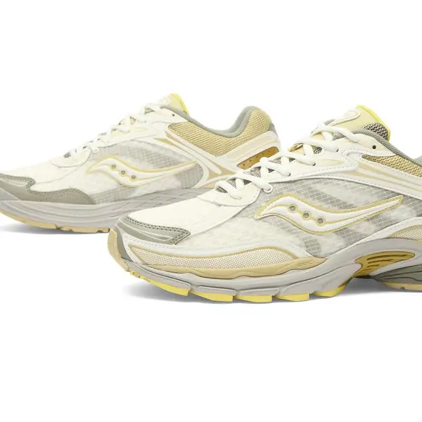 Saucony Progrid Omni 9 Low Top Sneakers - Ivory/moss