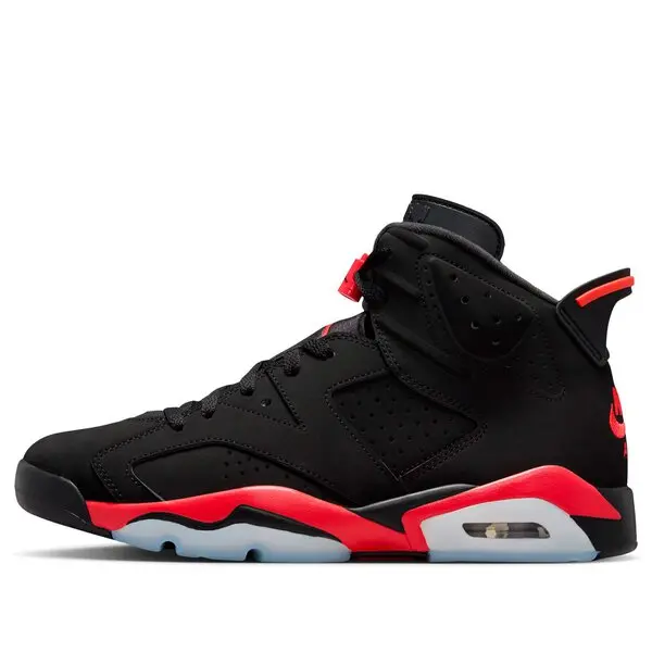 JORDAN 6 Retro Sneaker - Black/crimson
