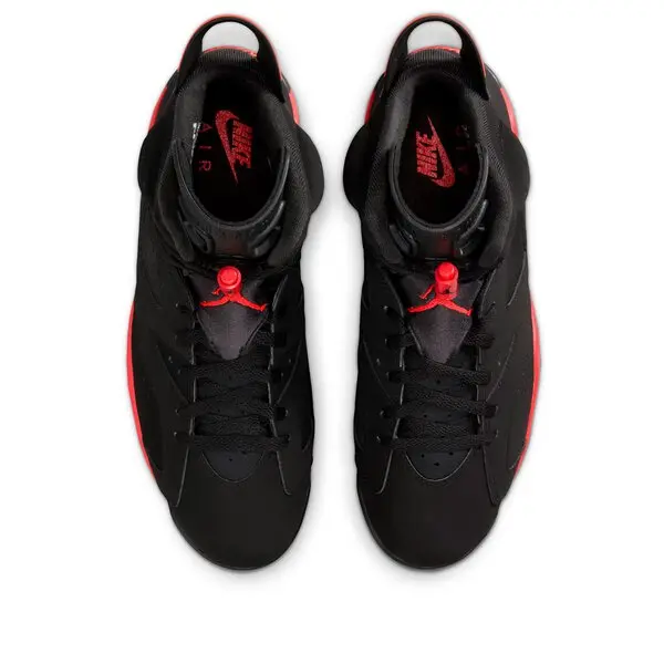 JORDAN 6 Retro Sneaker - Black/crimson