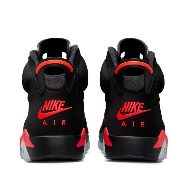 JORDAN 6 Retro Sneaker - Black/crimson