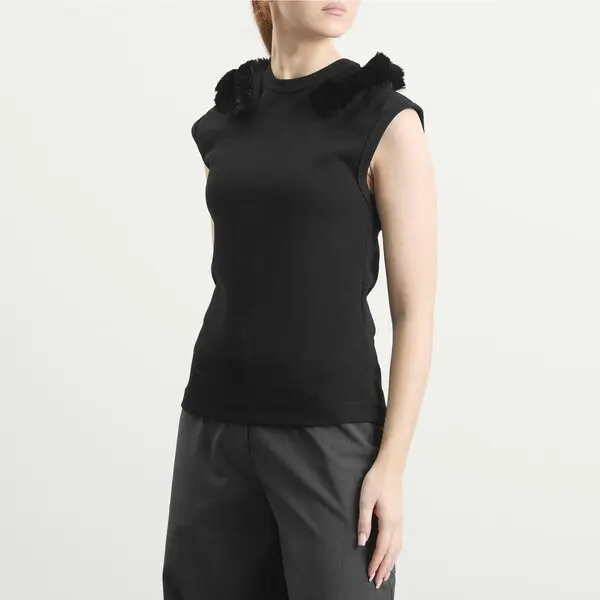 Toga Double Face Jersey Sleeveless Top