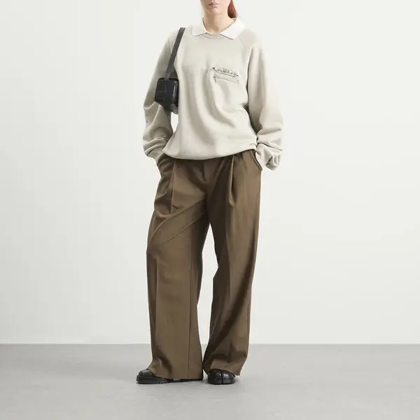 Toga Polo Collar Sweatshirt